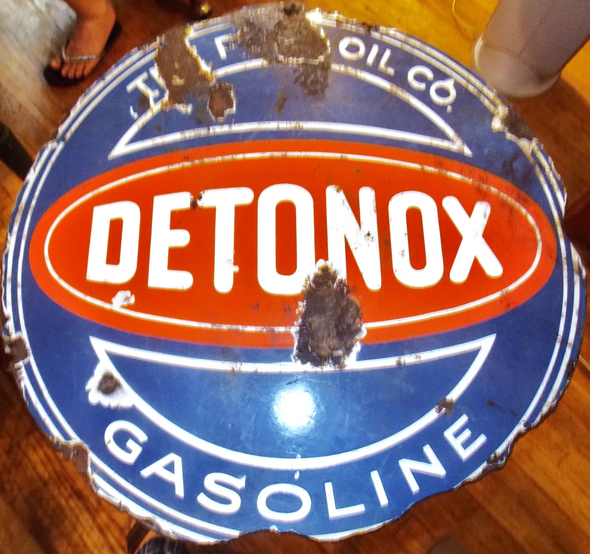 Rare Gas Sign With Condition Issues Collectors Weekly