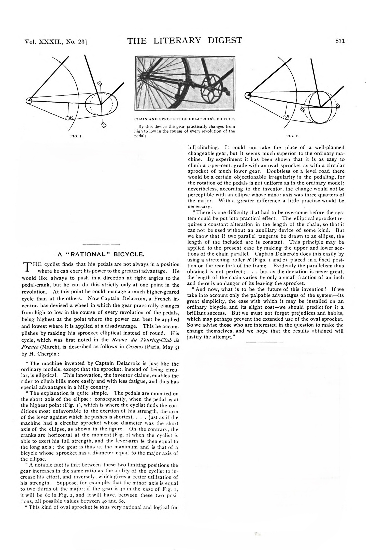A “Rational” Bicycle (Elliptical Sprocket) | Collectors Weekly