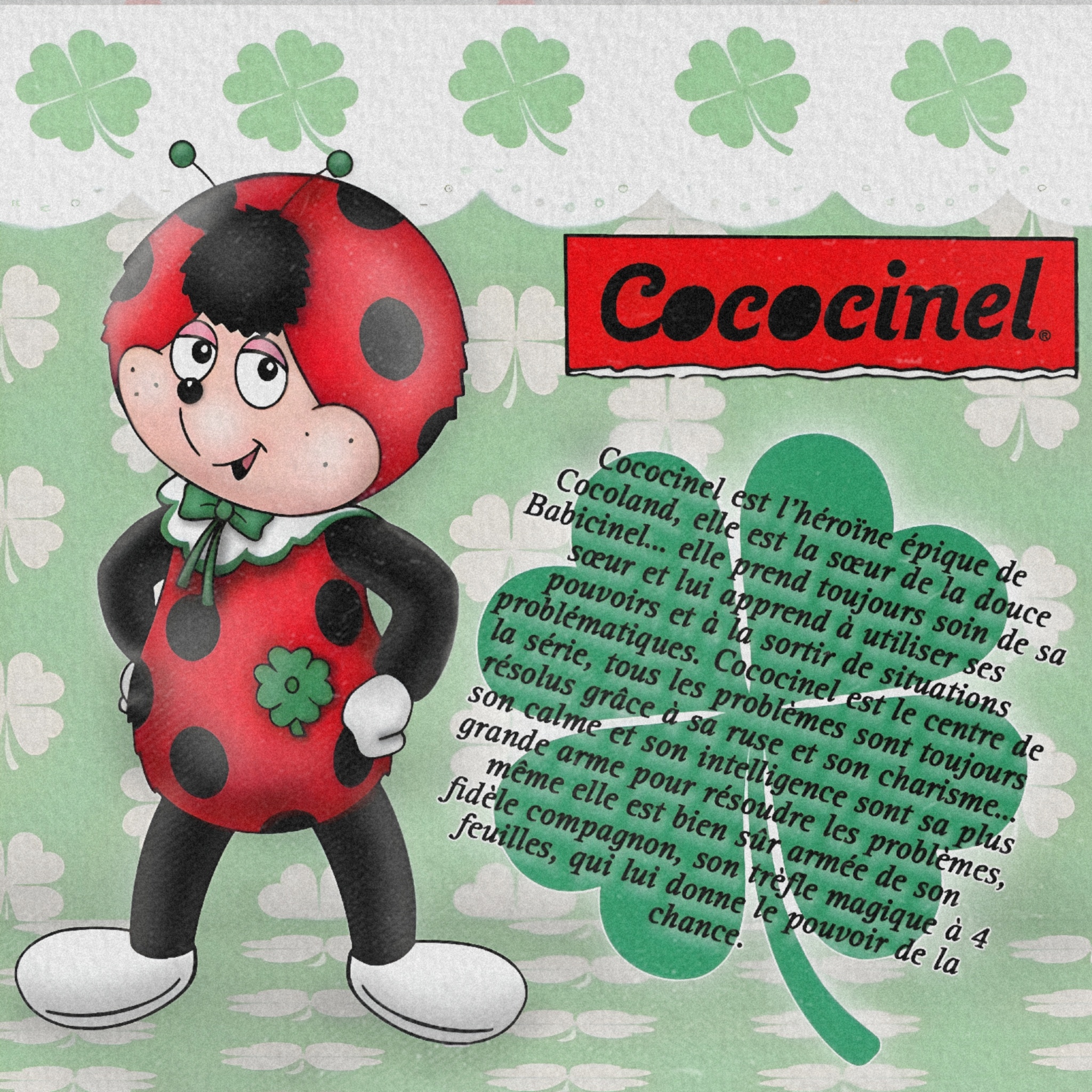 Cococinel 1992: Magazine pages introducing the main characters of the ...