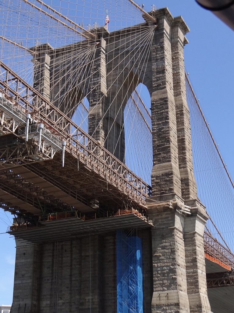 Preserved Segment of Vertical Suspender Cable From the Brooklyn Bridge ...