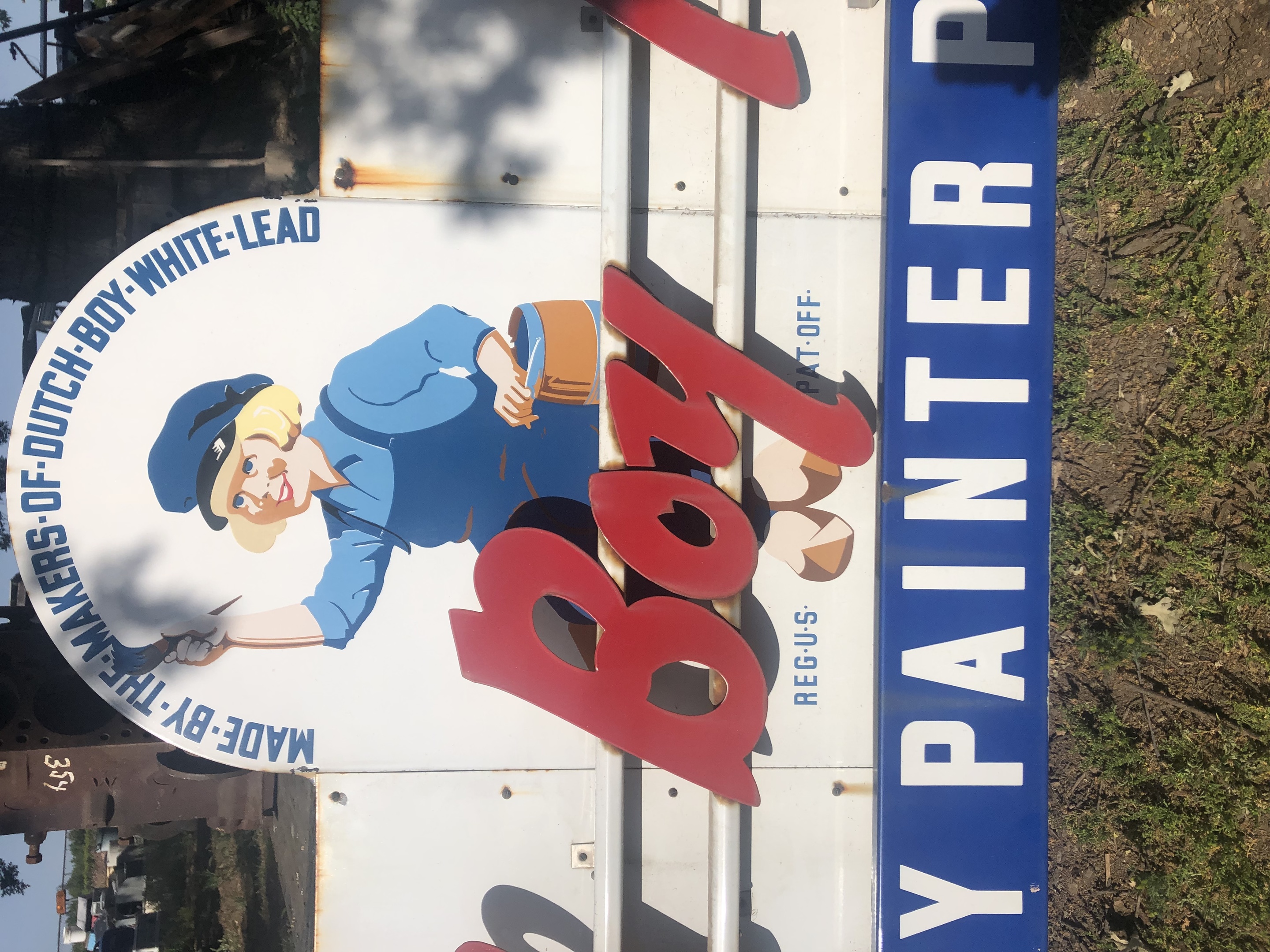 Dutch Boy Store Sign and Dealer Franchise agreement | Collectors Weekly