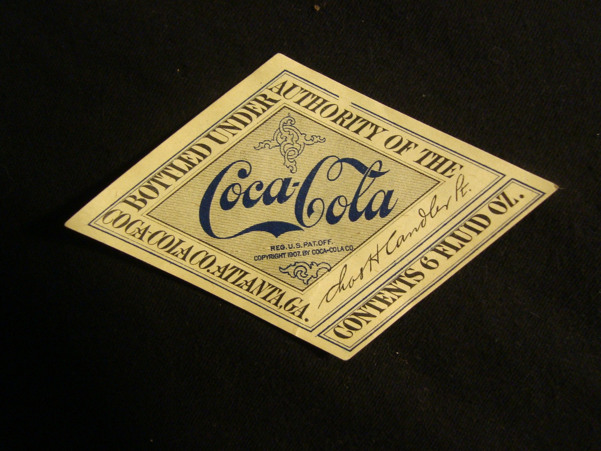 1917 Coca Cola Label Collectors Weekly 1917 Coca Cola Label Collectors Weekly