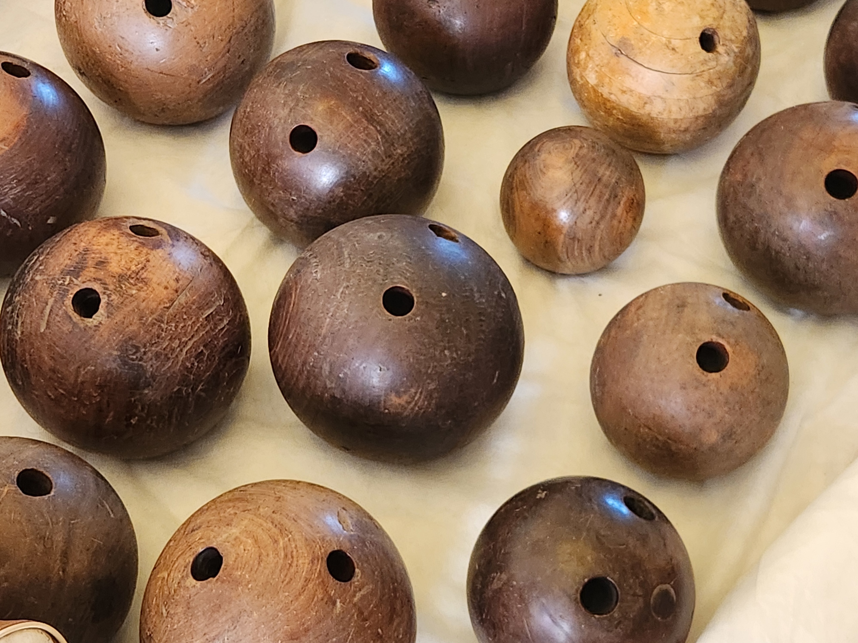 Wooden Bowling Ball Collection | Collectors Weekly