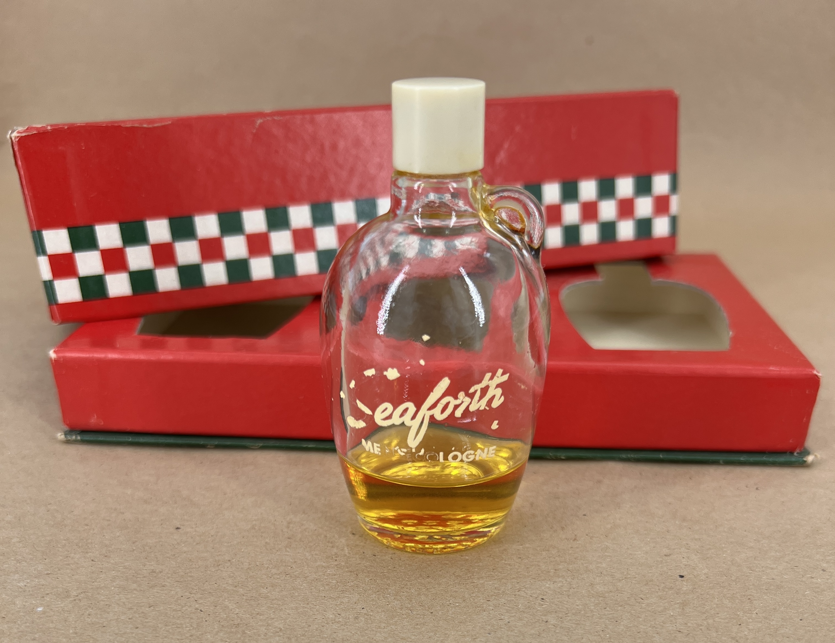 1953 Seaforth Christmas "Crystal Threesome" Gift Set, Only Cologne ...