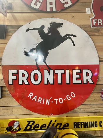 Frontier Sign History | Collectors Weekly