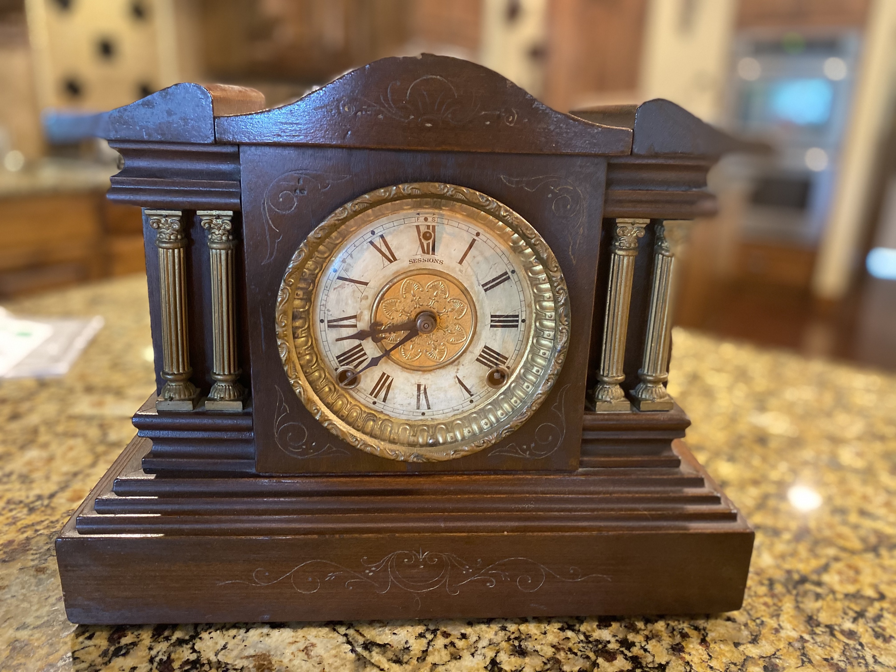 Sessions Mantel Clock Collectors Weekly Sessions Mantel Clock Collectors Weekly