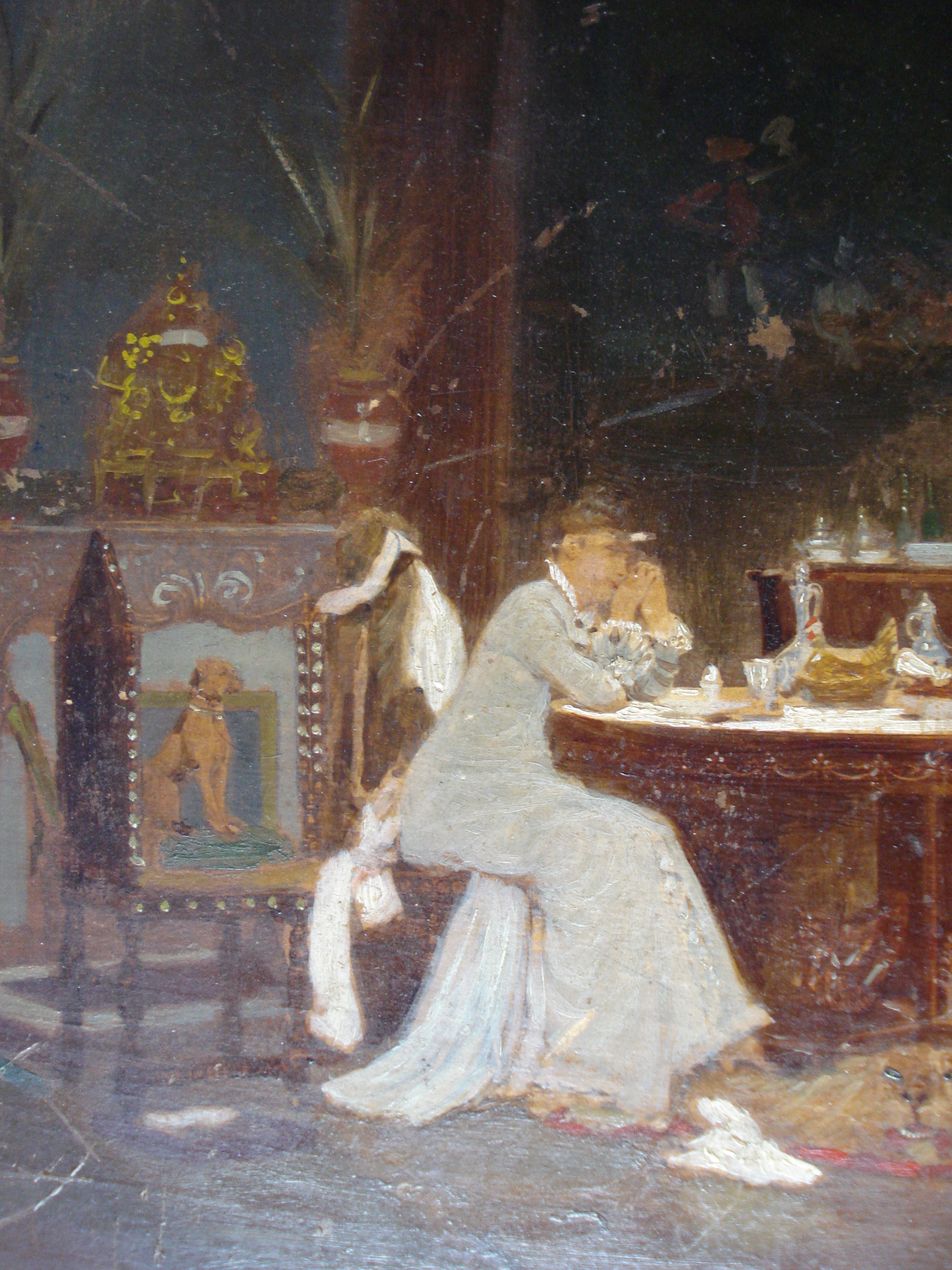 French oil painting 1860? | Collectors Weekly