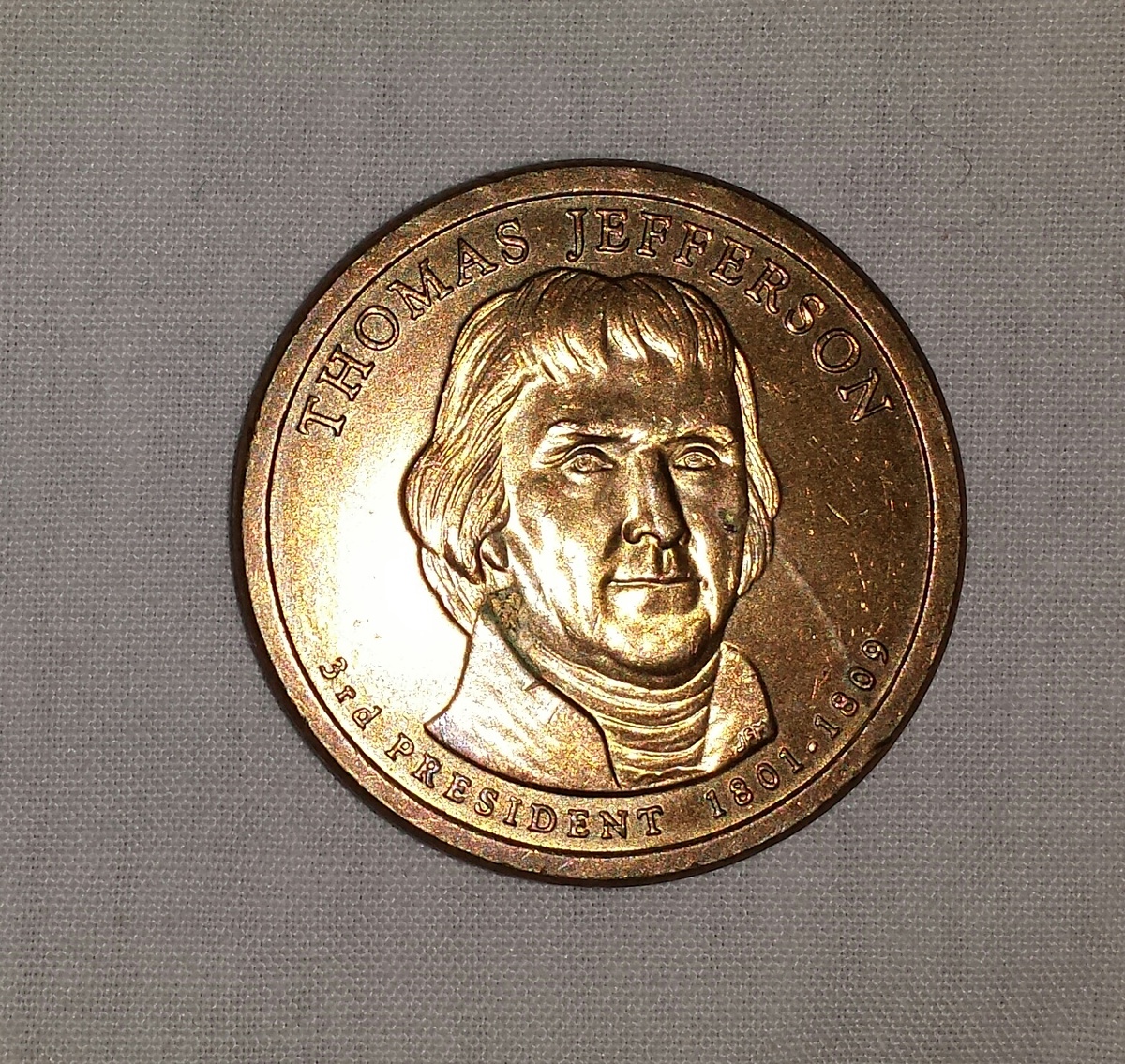 Gold Thomas Jefferson 1 00 Dollar Coin Collectors Weekly