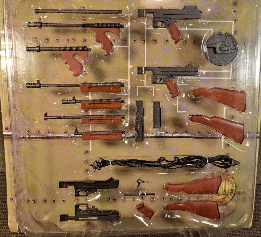 Ultimate Soldier Thompson .45 Submachine Gun Set 1/6 scale | Collectors ...