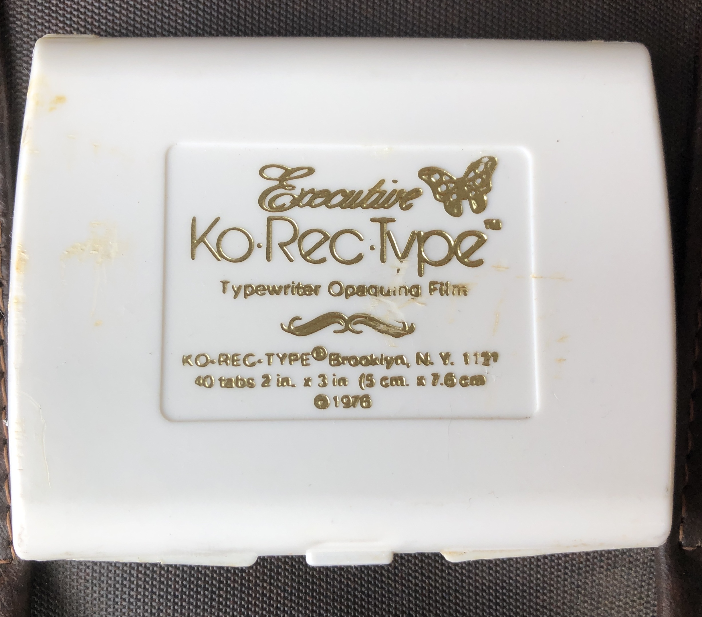 Typewriter Error Correction Product from 1976. | Collectors Weekly