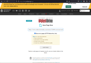 Collectors Weekly Show & Tell, The Wayback Machine, and Safe Copies ...