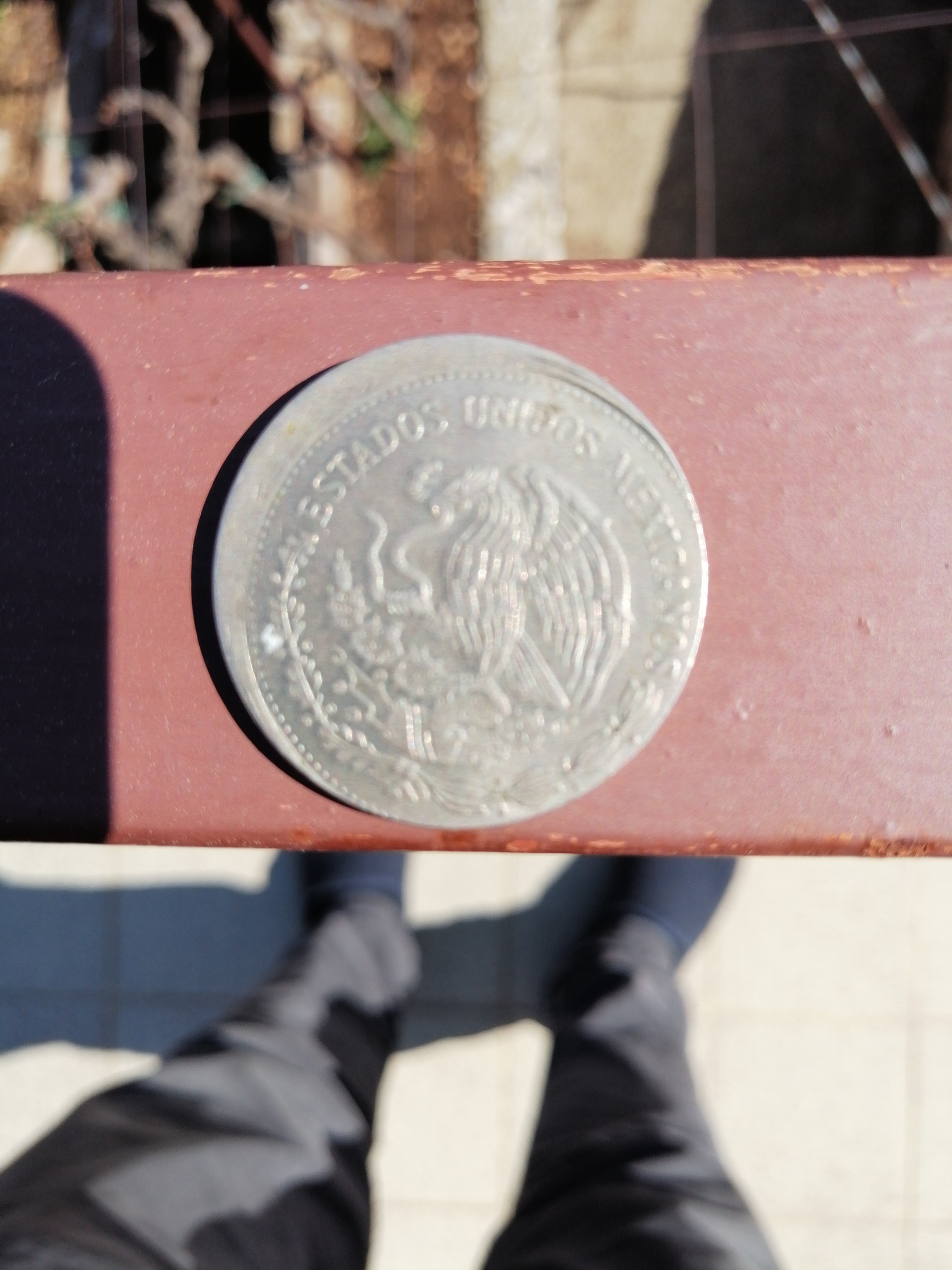 Off centered 1981 Mexican 20 Coin Collectors Weekly